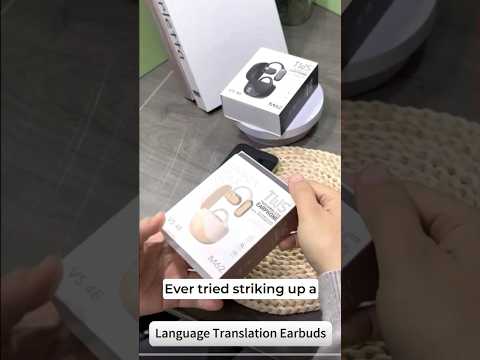 ๐ Speak the World: AI Real-Time Language Translator Earbuds Review! ๐งโจ