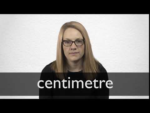 CENTIMETRE definition and meaning | Collins English Dictionary
