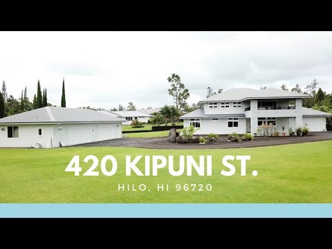Hawaii Real Estate: 420 Kipuni St. Hilo, HI
