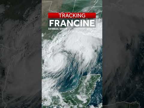 Tracking Tropical Storm Francine