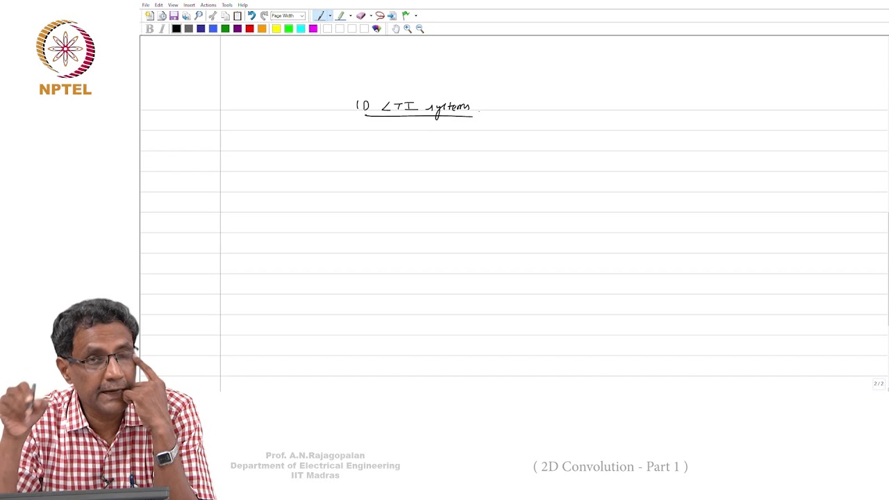 Lec 22 - 2D Convolution