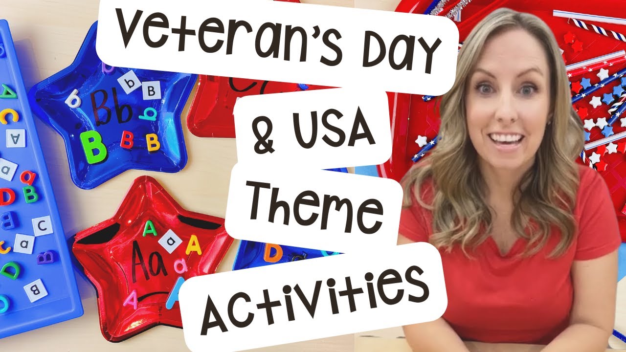 Veteran's Day & USA Theme Activities
