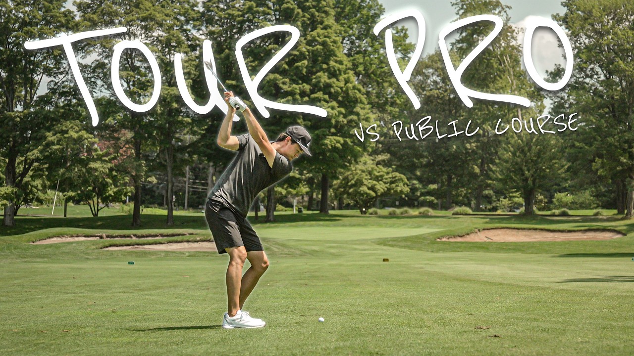TOUR Pro vs Public Golf Course (TOO EASY?)