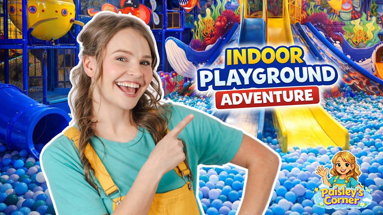 Toddler Learning Indoor Playground Adventures for Kids Mix | Learn Through Play with Silly Miss Lily
