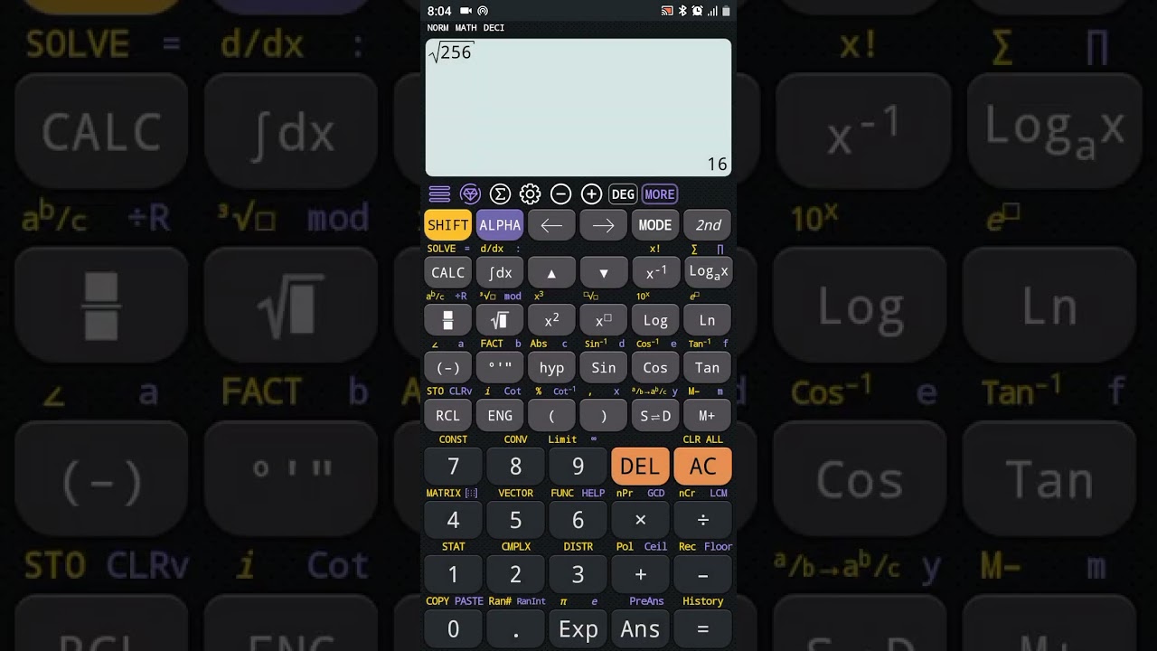 Calculadora Científica 991 82 para Android (apk)