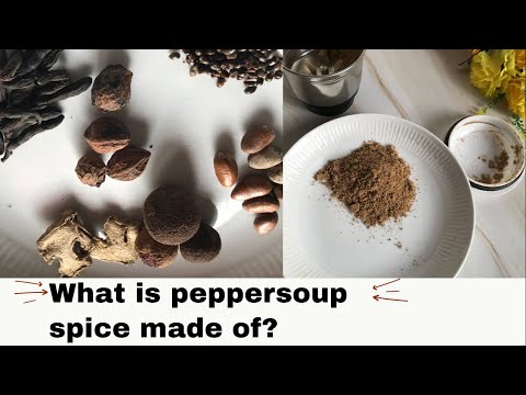 PEPPER SOUP SPICES INGREDIENTS | NIGERIAN PEPPERSOUP SPICE MIX