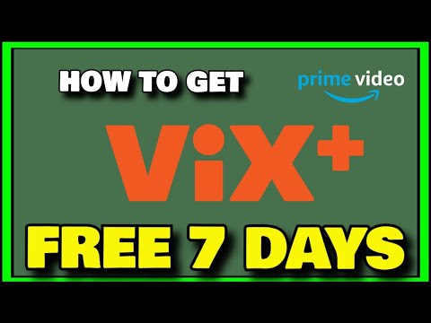 HOW TO GET CHANNEL VIX PLUS SUBSCRIPTION (Amazon Prime Video Free 30 Day Trial)