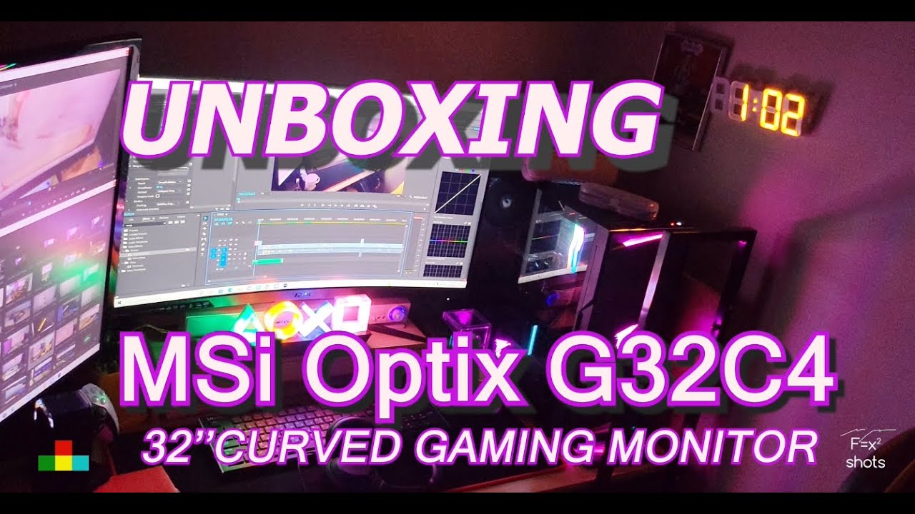 Màn hình MSI Optix G32C4 (31.5 inch/FHD/VA/165Hz/1ms)