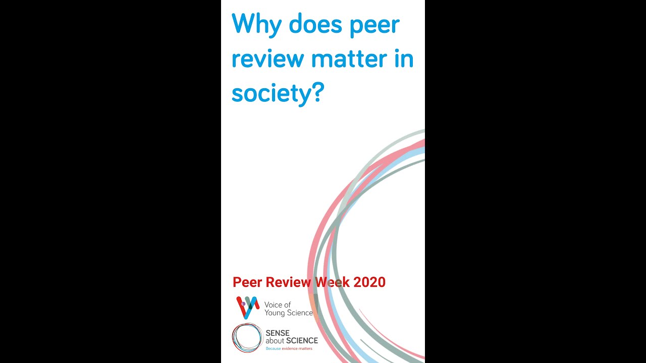 Why does peer review matter in society