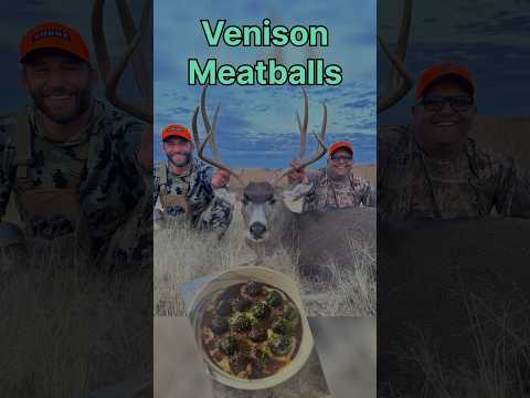 Epic Deer Meatball Recipe #hunting #cooking #recipe