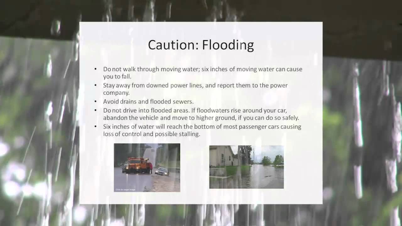 Spring Flooding, Be Prepared