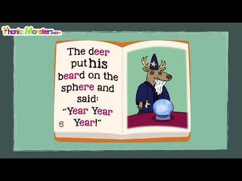 Level 4 - Video 9.3 /ear/ /eer/ ere/ Story ~ PhonicsMonsters.com