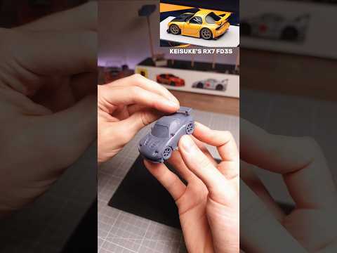 🚗 Mazda RX7 FD3S Keisuke | Model kit car・ STL File for 3D printing・Cults