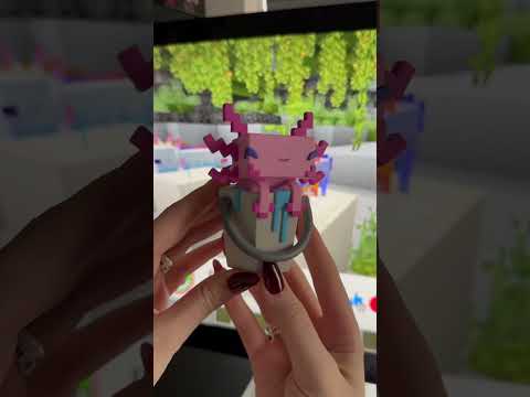This Minecraft Axolotl Figure Is Extremely CUTE
