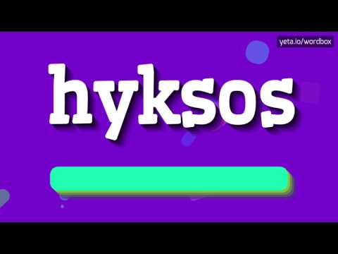 HYKSOS - HOW TO PRONOUNCE IT!?