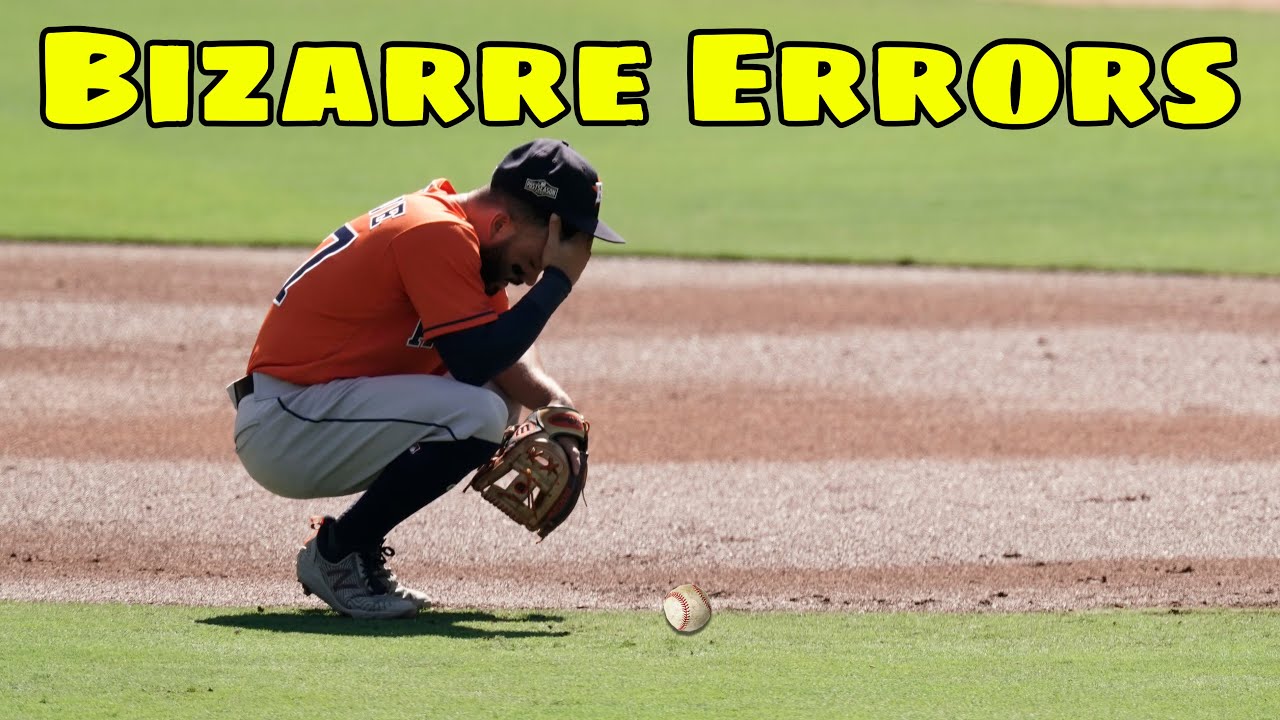 MLB Bizarre Errors