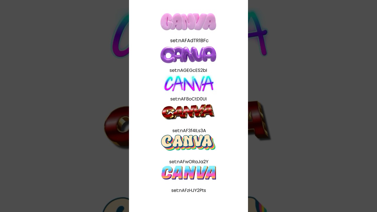 Hidden Canva Fonts & Cool Letters!