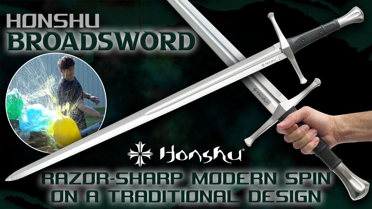 TrueSwords: The Honshu Broadsword represents a modern spin on a proven design! 🗡️