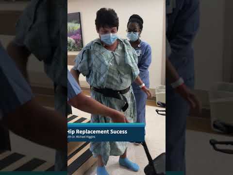 Two Hours after Hip Replacement