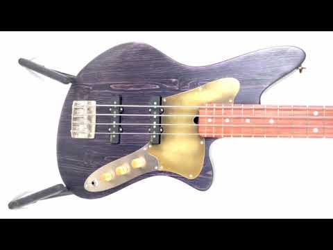 Offbeat Guitars "Jacqueline" 32" Medium Scale Bass, Espresso | Reverb