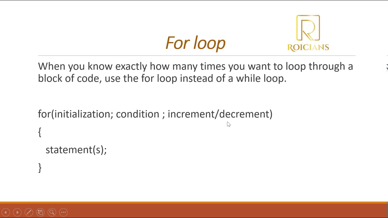 Java Programming Tutorial - Part 8 - Looping Statements/While Loop/Do While/ For Loop/For each Loop