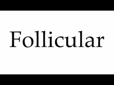 How to Pronounce Follicular