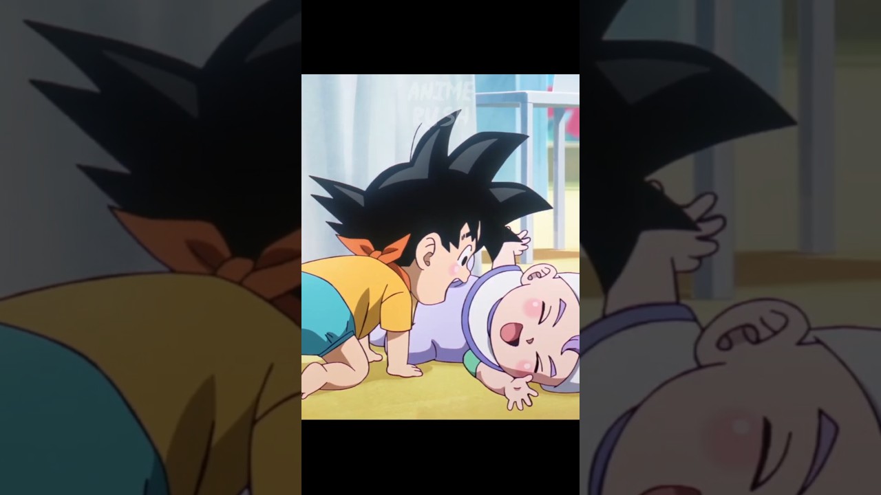 Baby Trunks and baby Goten #shorts