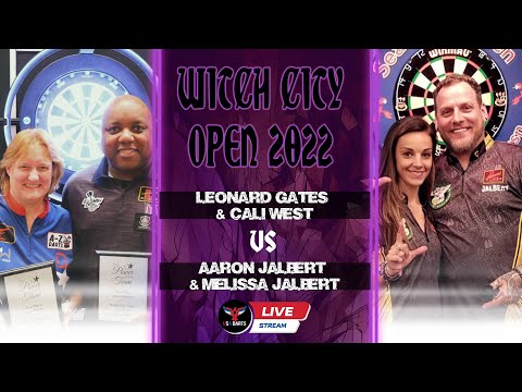 Leonard Gates & Cali West vs Aaron Jalbert & Melissa Jalbert | Mixed Doubles 501 Final | Witch City