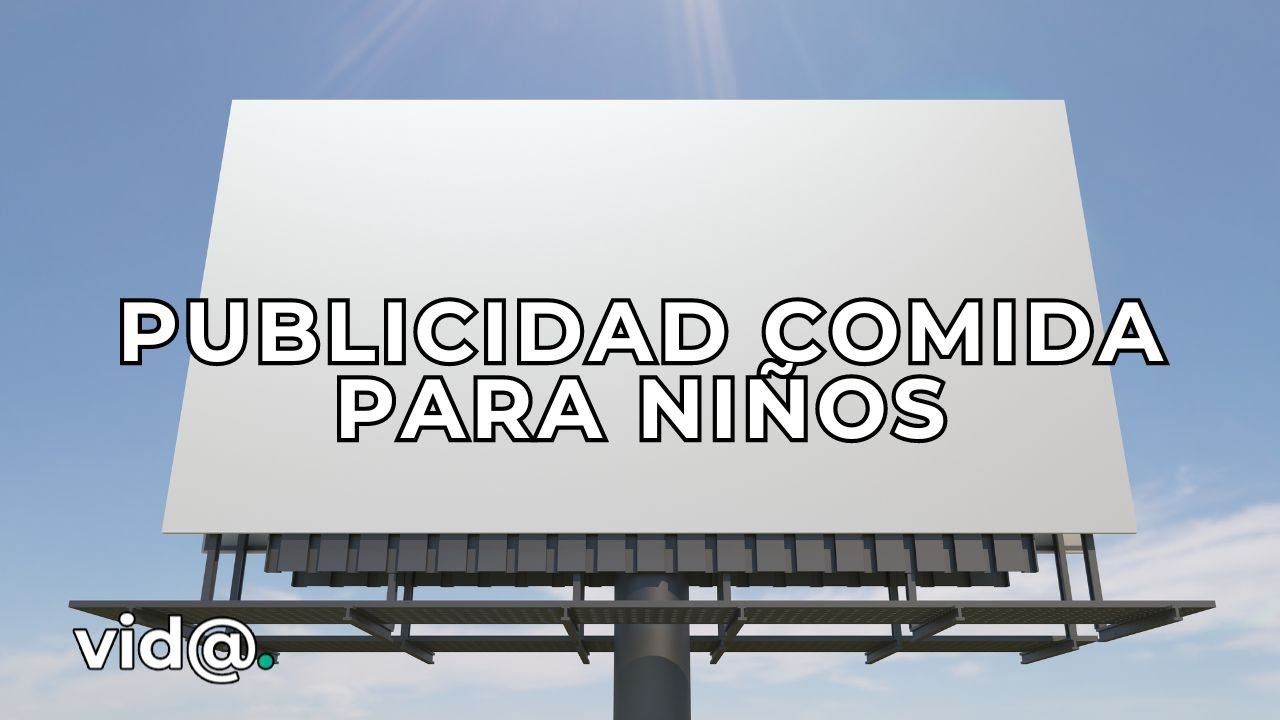 Publicidad en la comida para niños