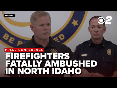 WATCH: Officials give update on firefighters fatally ambushed in Coeur d'Alene