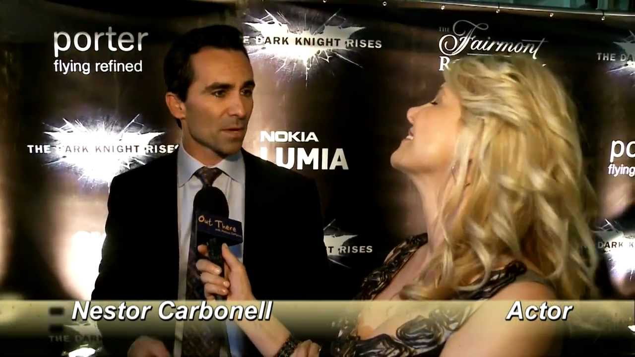Nestor Carbonell played Batman at child party - The Dark Knight Rises - Out There Online Extra