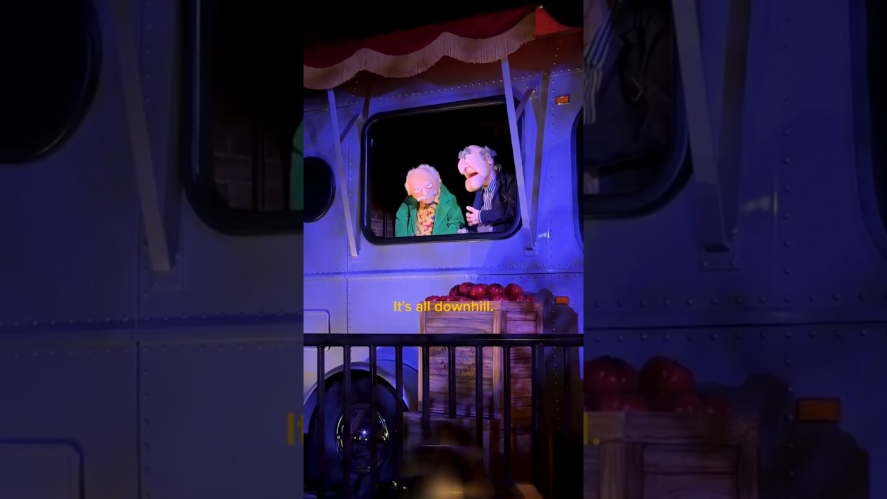 Rock 'n' Roller Coaster Starring The Muppets - Statler And Waldorf's Review Embargo