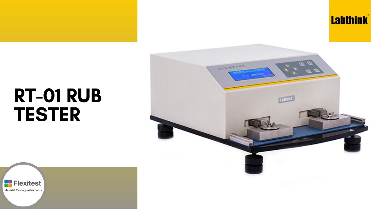 RT-01 Rub Tester/Scuff and Abrasion resistance.