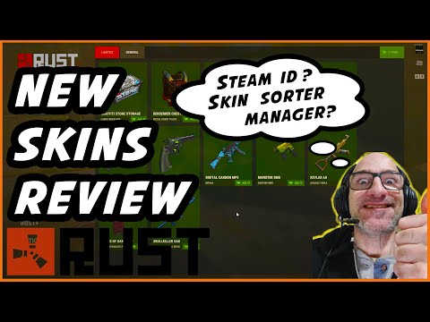 Top Rust SKINS, 3rd-Party Skins Managers, How to find YOUR STEAM I.D. etc [June 2022]