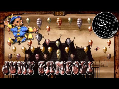 Jump Zampoli - Launch Acrobatic Lunatics at Balloons in this Classic Macintosh Shareware Game