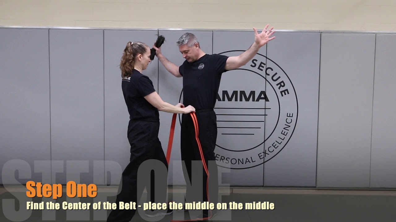 AMMA  - Belt Tying Lesson