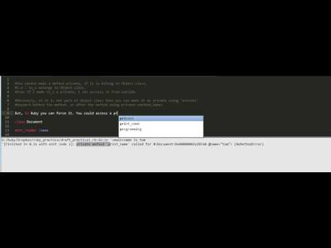 Crazzy Ruby - Accessing private method from outside!