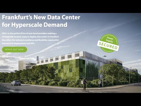 36 MW IT Capacity in Frankfurt: FRA04 the New Data Center for Hyperscale Demand
