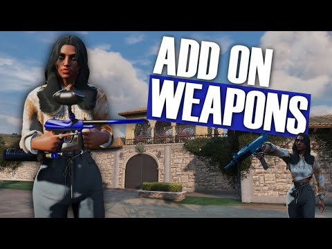 QBCore - How to Install Add-on Weapons | FiveM Tutorial 2024