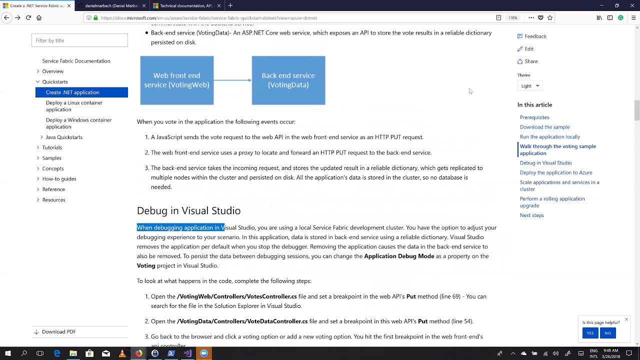 Using GitHub to contribute to Microsoft docs by Daniel Marbach