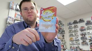 HOT WHEELS WALMART MAIL-IN WONDER WOMEN INVISIBLE JET OPENING