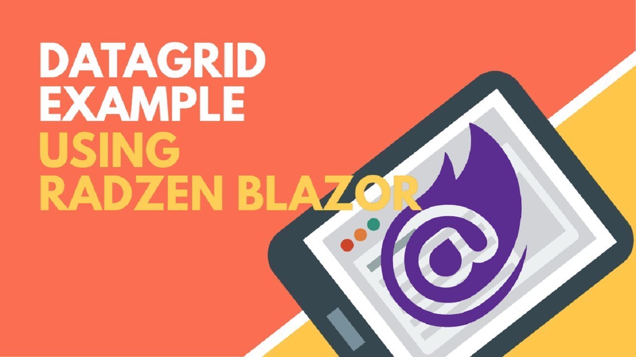 Blazor DataGrid | Radzen Blazor | BCL