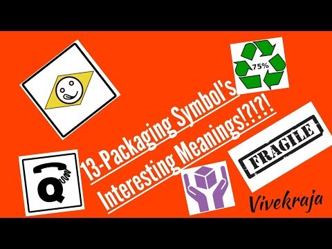 Packaging symbol's interesting meanings-Vivekraja #BrowsingCentre #Vivekraja