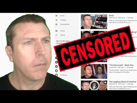 YouTube Hides Mark Dice – Other People's Videos
