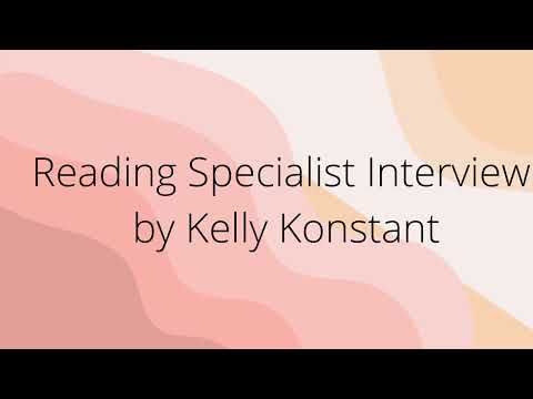 Reading Specialist Interview