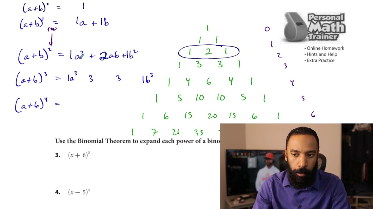 The Binomial Theorem (Practice Problems)