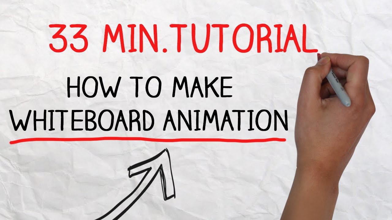 How To Make Whiteboard Animations Using Software [COMPLETE TUTORIAL]
