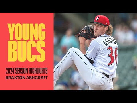 No. 4 Prospect Braxton Ashcraft's 2024 Season Highlights | Pittsburgh Pirates