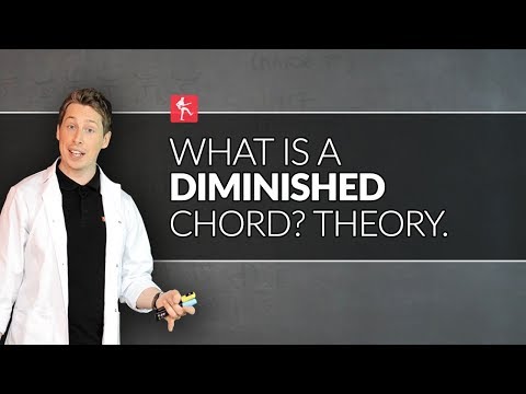 What Is A Diminished Chord? Guitar Theory Lesson