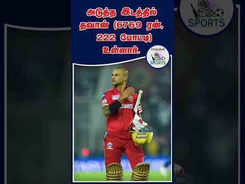 அதிக ரன் யார் நம்பர்-1 | Virat Kohli | Rohit Sharma | Shikhar Dhawan | dinamalar sports